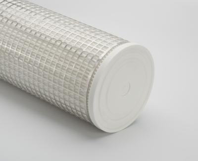 China Power Plant High Temperature Water Filter With Stainless Steel Cage for sale