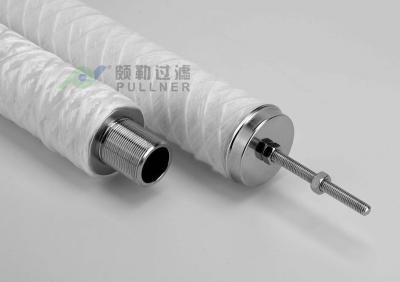 China Power Plant PHFX PP String Wound Filter Cartridge 1.0 Micron 70 Inches Length for sale