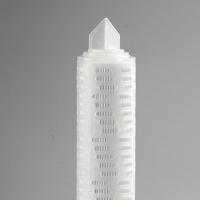 China Electronics Industry PP Pleated Filter Cartridge 0.1um / 0.22um / 0.45um / 1um for sale