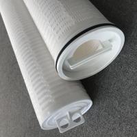China 5 Micron PP Pleated High Flow Filter Cartridge For Industrial Water Filtration for sale