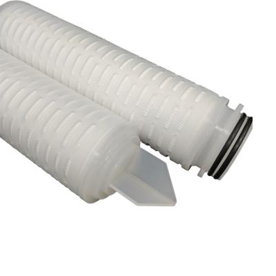 China Microporous Polypropylene RO Industrial Pleated PP Water Filter Diameter 2.7