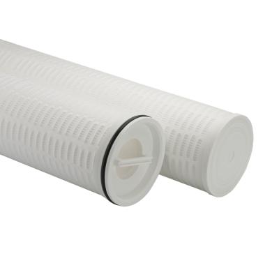 China 5 Micron PP Pleated High Flow Filter Cartridge For Industrial Water Filtration for sale