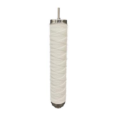 China 28MM String Wound Filter Cartridge With Maximum Operating Differential Pressure Of 2.456bar for sale