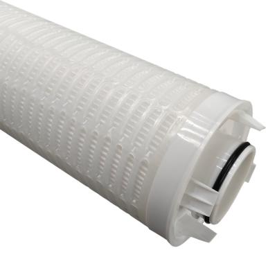 China 20 Length 0.1-100 Micron Pullner Flow Filter Cartridge with 8m2/40 Filtration Area for sale