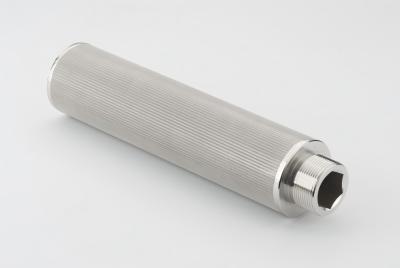 China PHSW Series Stainless Steel Multi-layer Sintered Mesh Filter Cartridge with High Mechanical Strength and Excellent Temperature Resistance for sale
