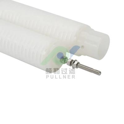 China PHFZ Series Backflushable Pleated Filter Cartridge for Iron Removal in Power Plant Condensate Water with 40