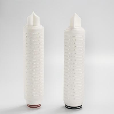 China PBT Series All Polyester PET High Flow Filter Cartridge for Precision Filtration with 120°C High Temperature and 4 Bar Working Pressure for sale