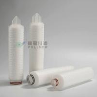 China All-Teflon PTFE Filter Cartridge with PVDF Material for Chemical Resistant and Low Precipitation Applications for sale