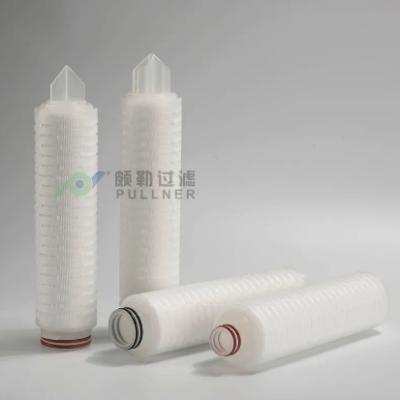 China All-Teflon PTFE Filter Cartridge with PVDF Material for Chemical Resistant and Low Precipitation Applications for sale