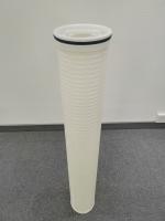 China 60 Inches High Flow Filter Cartridge with Polypropylene Pleated Media for 0.1um-100um Water Filtration for sale