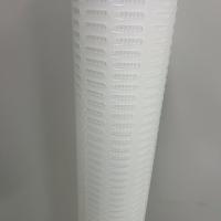 China 40inch High Flow Filter Cartridge with 110M3/H Flow Rate and PP Filter Media for Water Treatment for sale