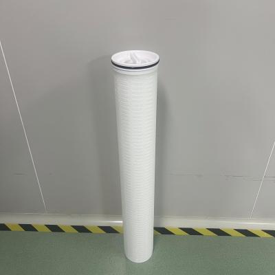 China 40inch High Flow Filter Cartridge with 110M3/H Flow Rate and PP Filter Media for Water Treatment for sale
