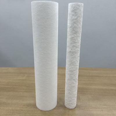 China 20ich Melt Blown Filter Cartridge with Graded Pore Density and ISO9001 Certification for Water Purification for sale