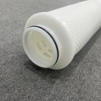 China PHFK Series 6'' 152.4mm Diameter High Flow Filter Cartridge with 70m3/h Max Flow Rate and PP Pleated Design for sale