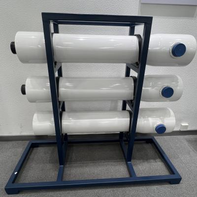China Corrosion Resistant FRP Filter Housing with High Flow Cartridge for Seawater Desalination and RO Prefiltration for sale