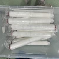 China PBT Series All Polyester PET High Flow Filter Cartridge for Precision Filtration with 120°C High Temperature and 4 Bar Working Pressure for sale
