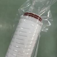 China PBT Series All Polyester PET High Flow Filter Cartridge for Precision Filtration with 120°C High Temperature and 4 Bar Working Pressure for sale