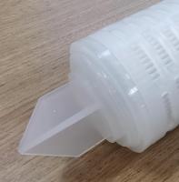 China Customized PTFE Pleated Filter Cartridge with PTFE Membrane for High Flow Rate Chemical and High-Purity Liquid Filtration for sale
