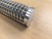 China 316L Stainless Steel Pleated Filter Cartridge with Large Filtration Area and High Temperature Resistance for sale