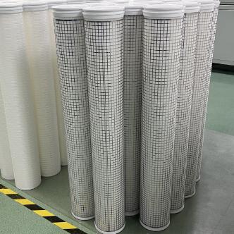 China 40 Micron High Flow Filter Cartridge with High Temperature Resistance and ISO9001 Certification for sale