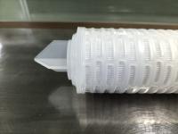 China Customized PES Pleated Filter Cartridge with PES Membrane for High Flow Rate Chemical and High-Purity Liquid Filtration for sale