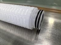China Customized PES Pleated Filter Cartridge with PES Membrane for High Flow Rate Chemical and High-Purity Liquid Filtration for sale