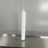 China 20inch High Density Pleated Polypropylene Filter Cartridge with 0.1-20um Micron Filtration for sale