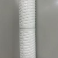 China 20inch High Density Pleated Polypropylene Filter Cartridge with 0.1-20um Micron Filtration for sale