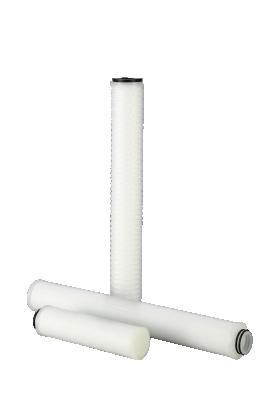 China Corrosion Resistant PVDF Filter Cartridge with High Temperature Resistance and Hydrophilic PTFE Membrane for Chemical Filtration for sale