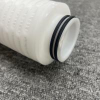China 83mm High Flow 120L/Min Pleated Filter Cartridge for FPD Flat Panel Display Wet Process Filtration for sale