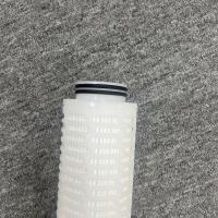China 83mm High Flow 120L/Min Pleated Filter Cartridge for FPD Flat Panel Display Wet Process Filtration for sale