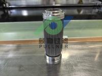 China 5 inch 316L Stainless Steel Pleated Filter Cartridge Sintered Fiber Felt for High Temperature 480C Industrial Filtration for sale