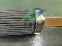 China Customized Filter End Cap: 10 inch 316L Stainless Steel Pleated Filter Cartridge Sintered Fiber Felt for High Temperature Industrial Filtration for sale