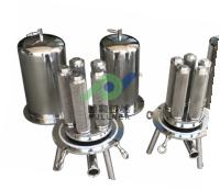 China ISO certified SS304/316L Multi-Cartridge Filter Housing for RO Pretreatment & Industrial Water Treatment for sale