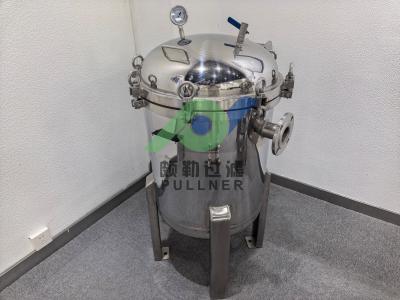 China ISO certified SS304/316L Multi-Cartridge Filter Housing for RO Pretreatment & Industrial Water Treatment for sale