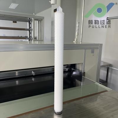 China 30inch PP Pleated Filter Cartridge for RO Water Treatment with High Dirt Holding Capacity for sale