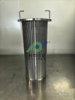 China Stainless Steel Wedge Wire Screen for Liquid and Solid Filtration & High Mechanical Strength and Temperature Resistance for sale