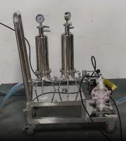 China Mobile Dual-Stage Stainless Steel Filtration System for Liquid Filtration and Transfer for sale