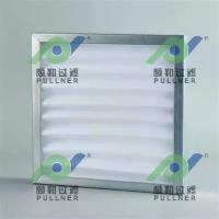 China Pocket Air Filter with Synthetic Fiber Media for Large Filtration Area and Customizable Efficiency Grades for sale