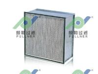 China V-Bank Compact Air Filter with Mini-Pleated V-Bank for High-Efficiency Filtration and Customizable Efficiency Grades for sale