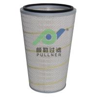 China Pleated Dust Filter Cartridge for High-Efficiency Dust Removal with Customizable Dimensions in Industrial Applications for sale