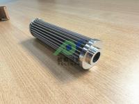 China Custom 316L Stainless Steel Pleated Oil Filter Cartridge – 480°C Max Temperature, 5 Bar Differential Pressure for sale