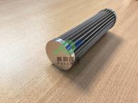 China Custom 316L Stainless Steel Pleated Oil Filter Cartridge – 480°C Max Temperature, 5 Bar Differential Pressure for sale