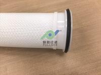 China 40-inch High Flow Filter Cartridge with High-Temperature PET Media for Palm Oil Refining for sale