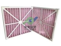China Pocket Air Filter with Synthetic Fiber Media for Large Filtration Area and Customizable Efficiency Grades for sale
