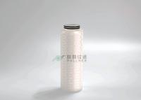 China Bacteria Microelectronics Filter Cartridge PTFE Pleated Hydrophobic OD 69mm for sale