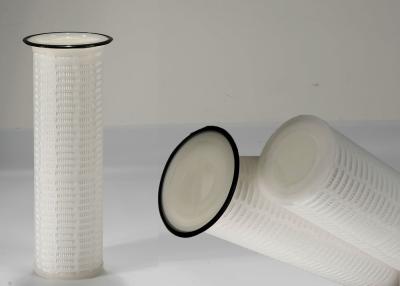 China EPDM Seal 2um 152mm Beta 5000 Pp Pleated Filter Cartridge for sale