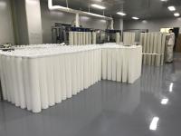 China 1/5/10 Micron PP High Flow Pleated Filter Cartridge For Desalination Water Prefiltration for sale