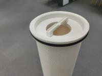 China 40 60 Inches HF High Flow Filter 1/5/10 Micron Depth PP Pleated Filter Cartridge For Sea Water Desalination for sale