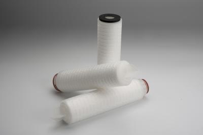 China 99.98% 226 Fin PPM 5 Micron Polypropylene Pleated Water Filters for sale